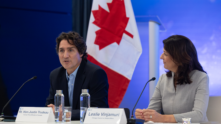 Roundtable with the Right Honourable Justin Trudeau | Chicago Council ...